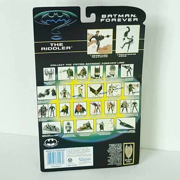 Kenner | Toys | Batman Forever The Riddler Blasting Question Mark ...